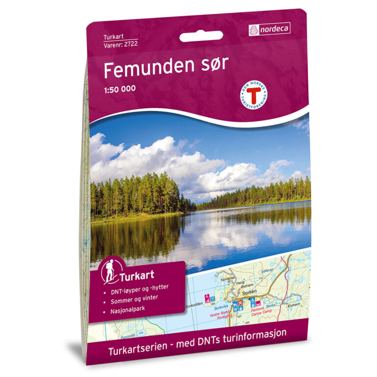 DNT-turkart – Turkart i samarbeid med Den Norske Turistforening | Kart.no