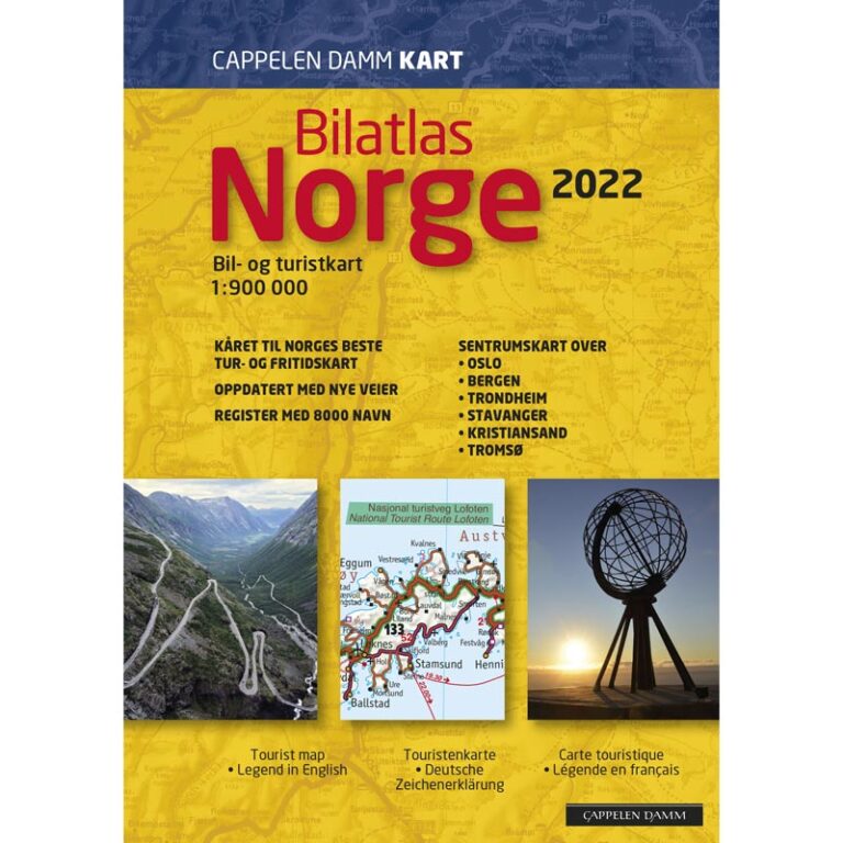 Veikart Norge – Detaljerte bilkart for hele landet | Kart.no