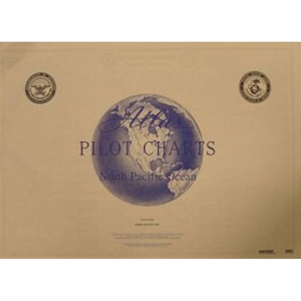 Pilot Chart Atlas North Pacific Ocean – ruteplanlegging og havforhold